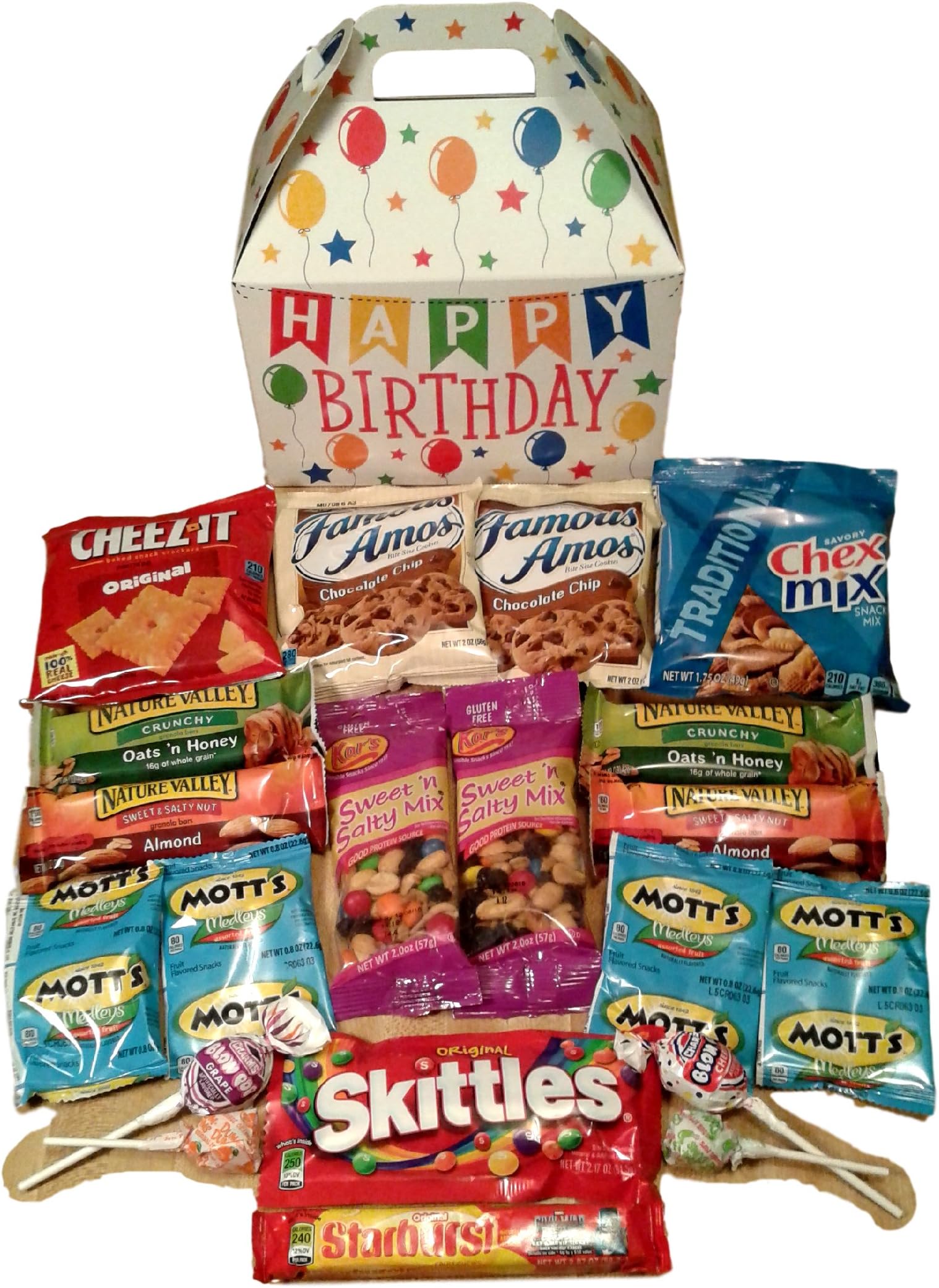 Amazon.com : Happy Birthday Care Package features fun birthday themed ...