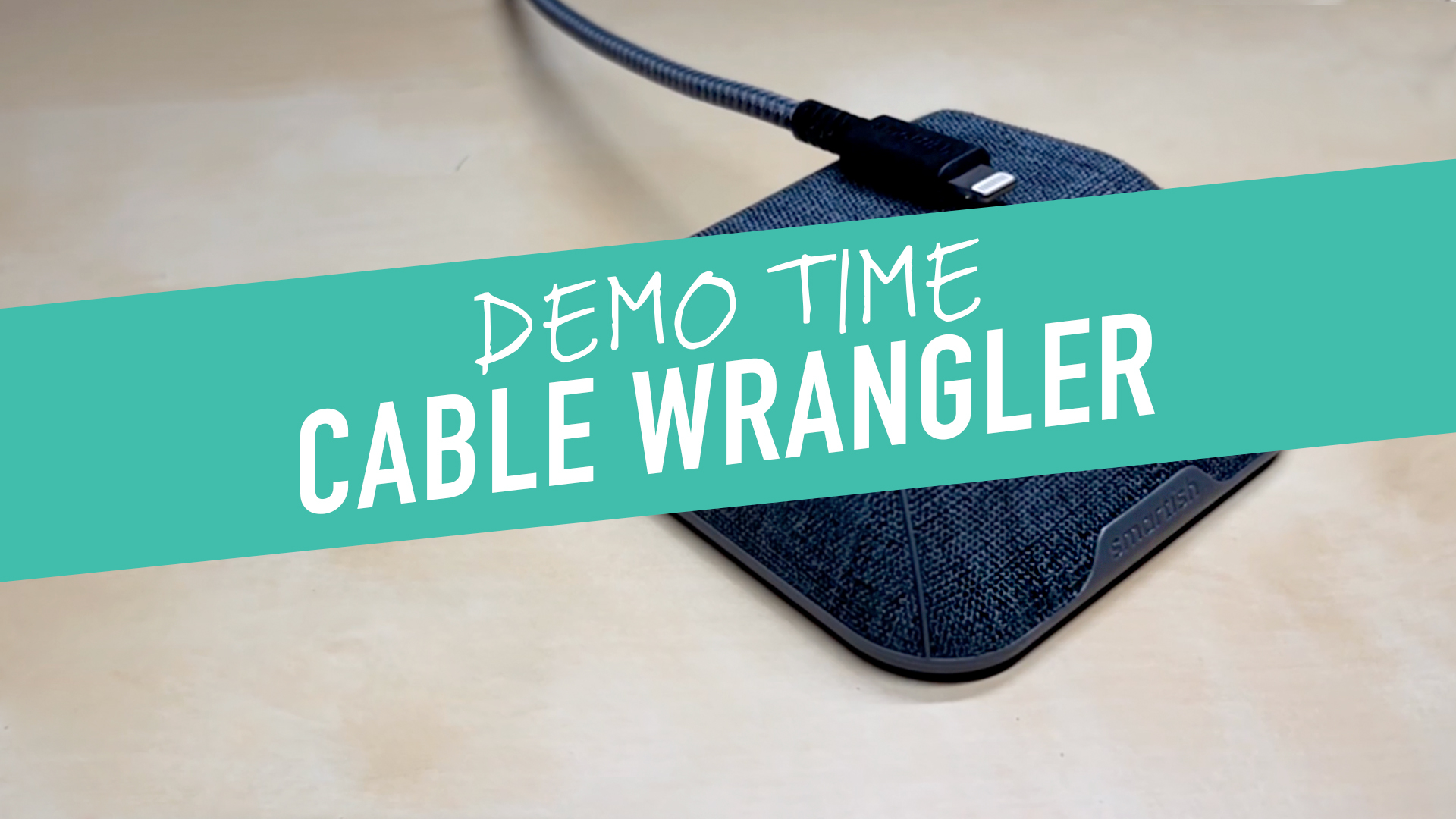 Snapklik.com : Smartish Magnetic Cord Holder - Cable Wrangler Organizer