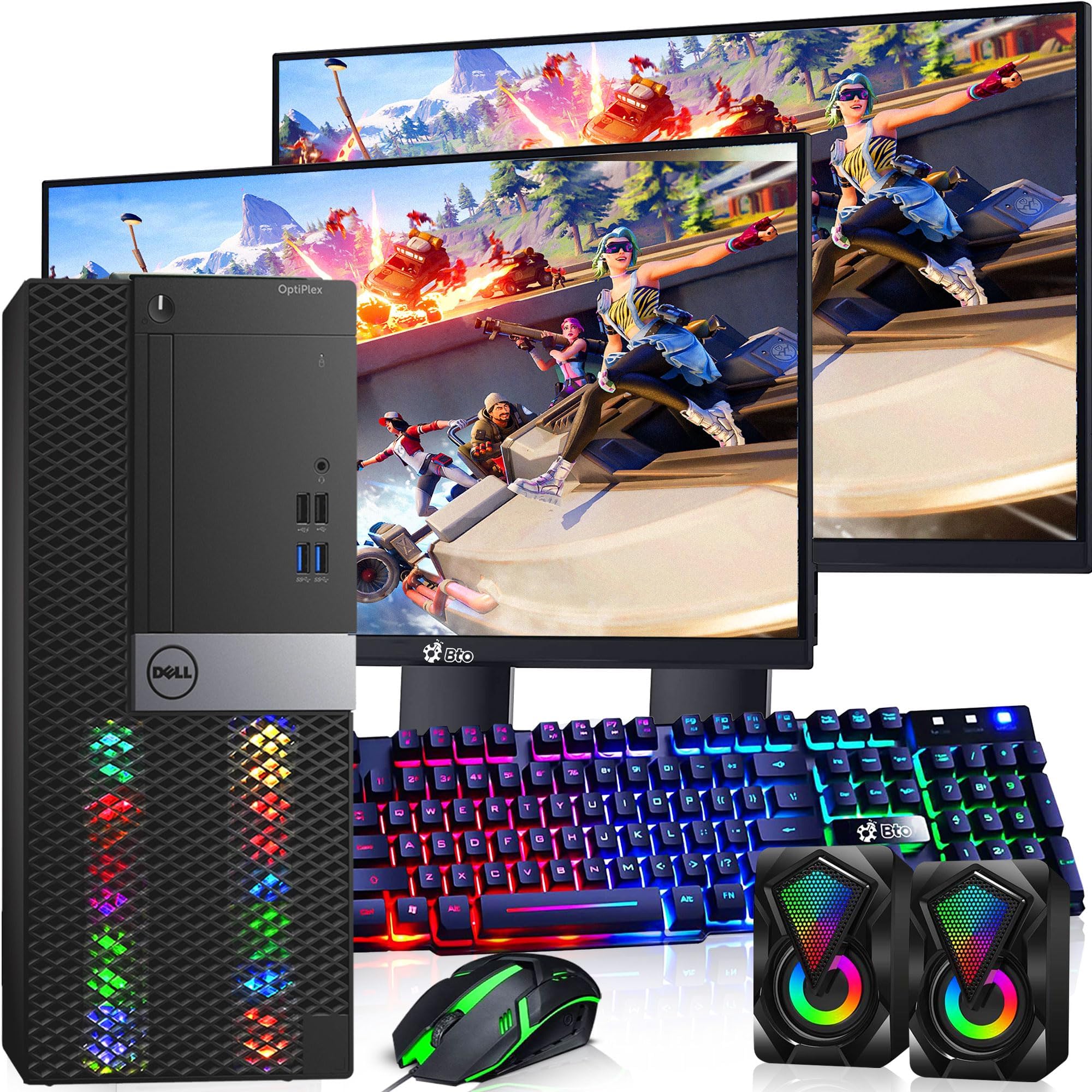 Amazon.com: Dell OptiPlex 3060 SFF RGB Gaming Desktop, Intel Core i5 ...