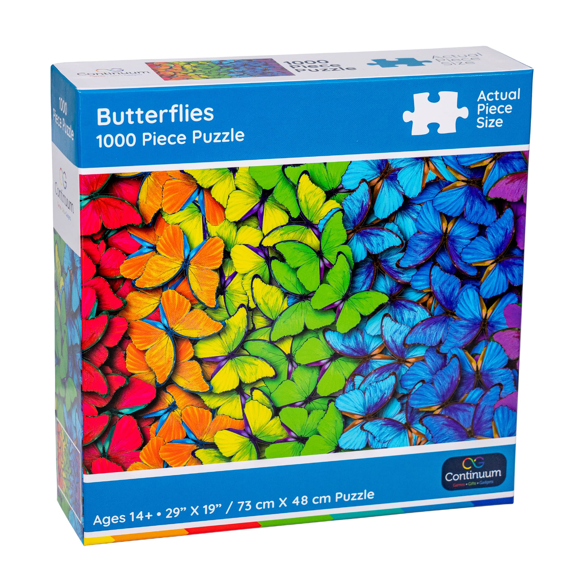 Amazon.com: Butterfly Puzzles for Adults 1000 Pieces Fun Art Collage ...