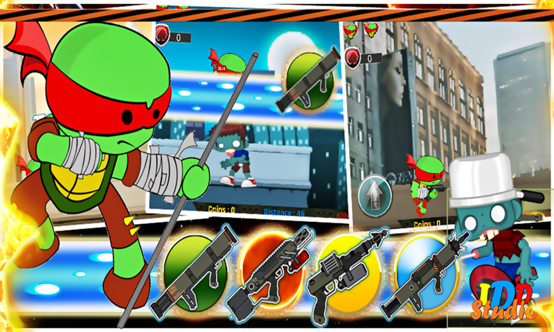 Ninja Turtles vs Zombies - App on Amazon Appstore