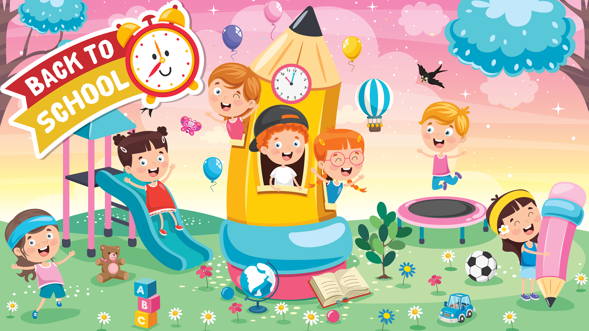 Back to School: Learn & Play School Role Play Games for Kids - App on ...