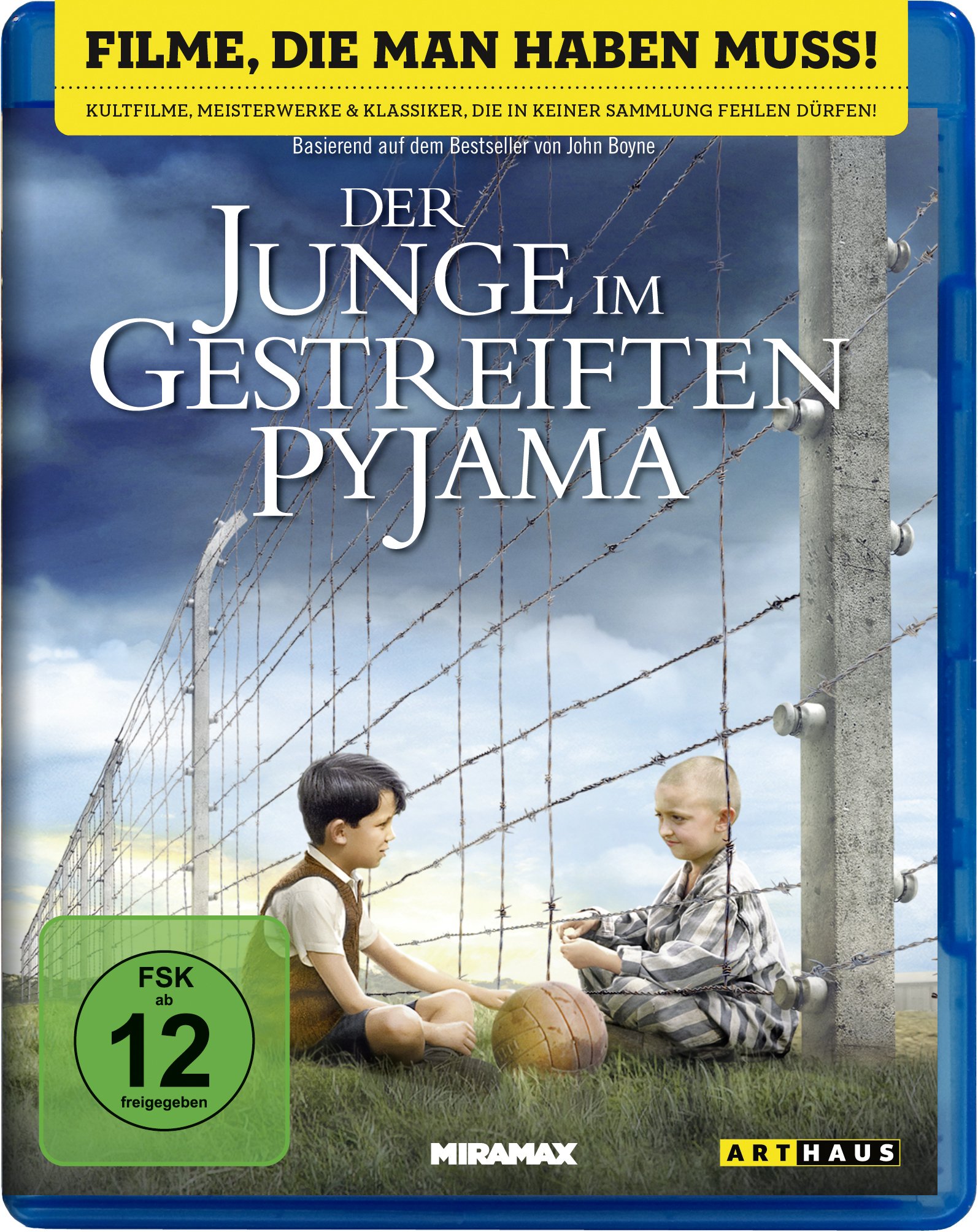 Der Junge im gestreiften Pyjama [Alemania] [Blu-ray]: Amazon.es ...