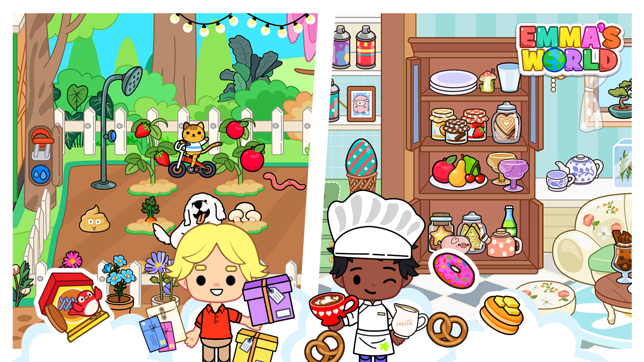 Emma's World: Le Monde d'Emma - Jeux de Simulation de Ma Ville et de Ma ...