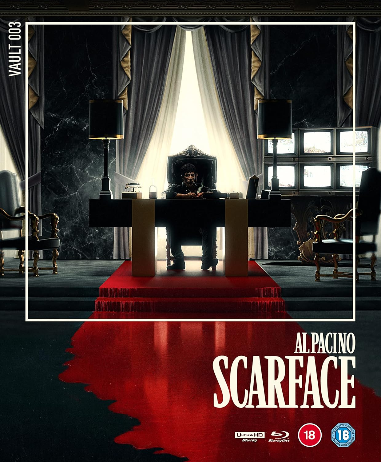 Scarface - The Film Vault Range [4K Ultra HD] [1983] [Blu-ray] [Region ...