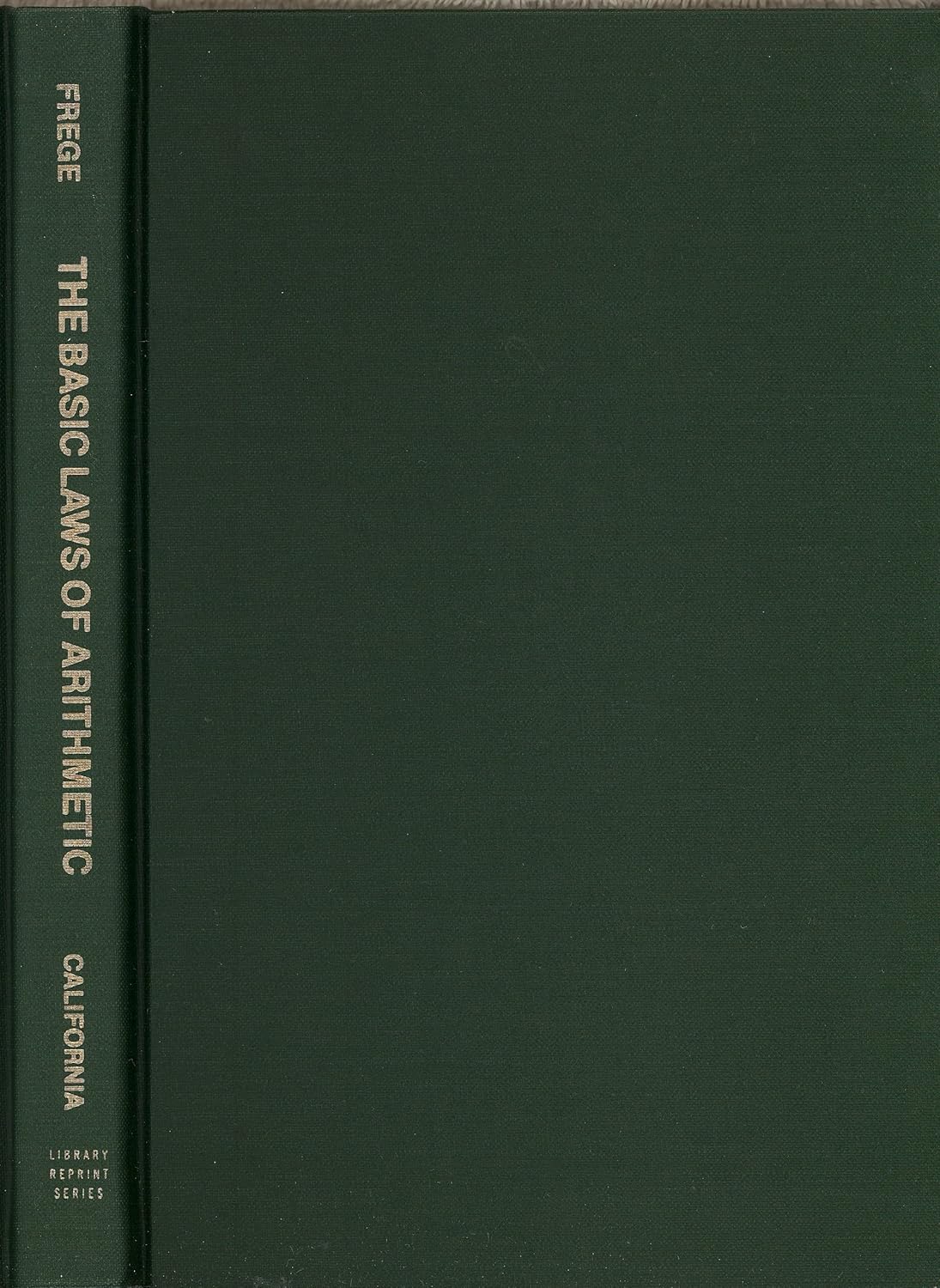 Buy Frege: Basic Laws Arithmetic Book Online at Low Prices in India ...