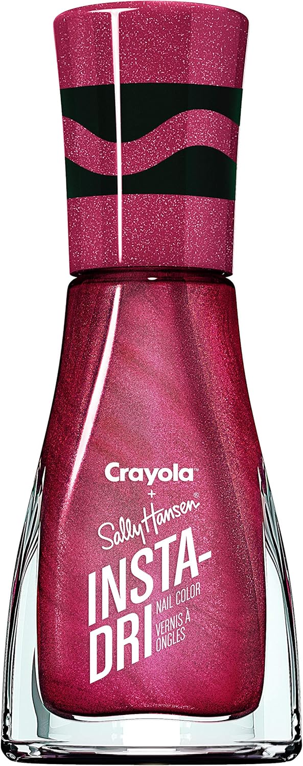 Sally Hansen Insta-dri Crayola Metallics, Big Dip O'ruby, 0.31 Fluid Ounce : Amazon.ca: Beauty ...