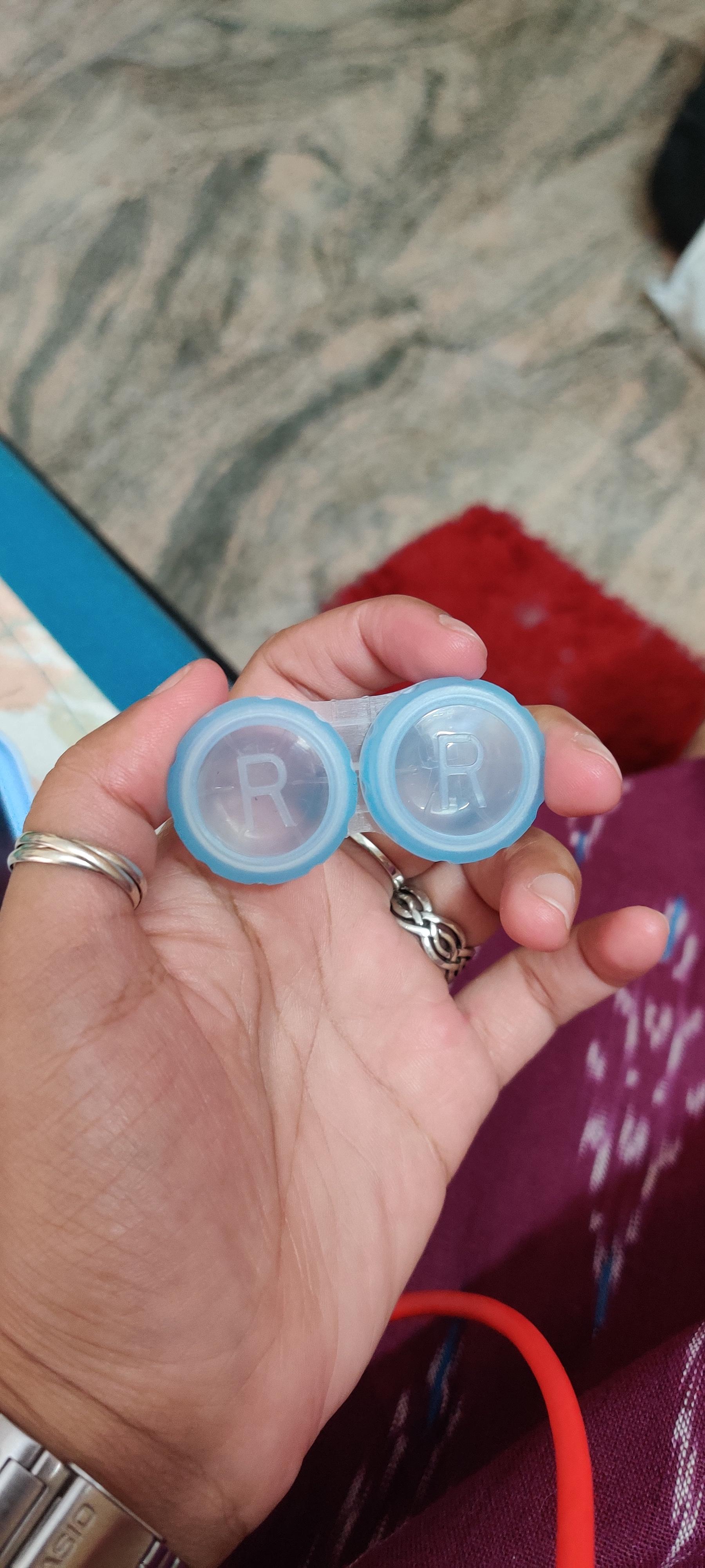 Mezon's Lens case Kit Travel Eye Care Lenses Storage Case Box Kit ...