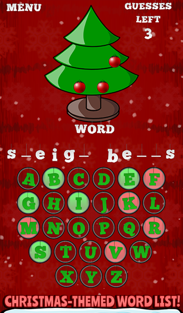 Christmas Hangman - App on Amazon Appstore
