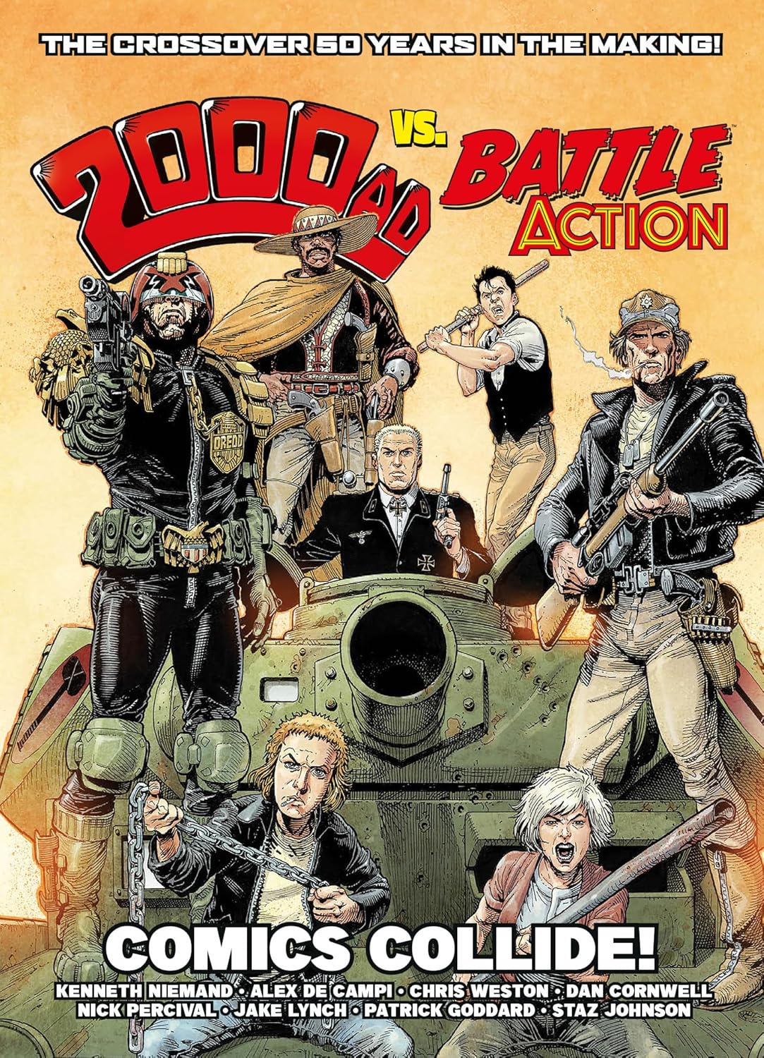 Amazon.com: 2000 AD Vs Battle Action Comics Collide! eBook : Niemand ...
