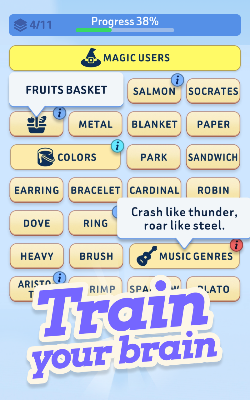 Word Bridges Logic Connections - App on Amazon Appstore