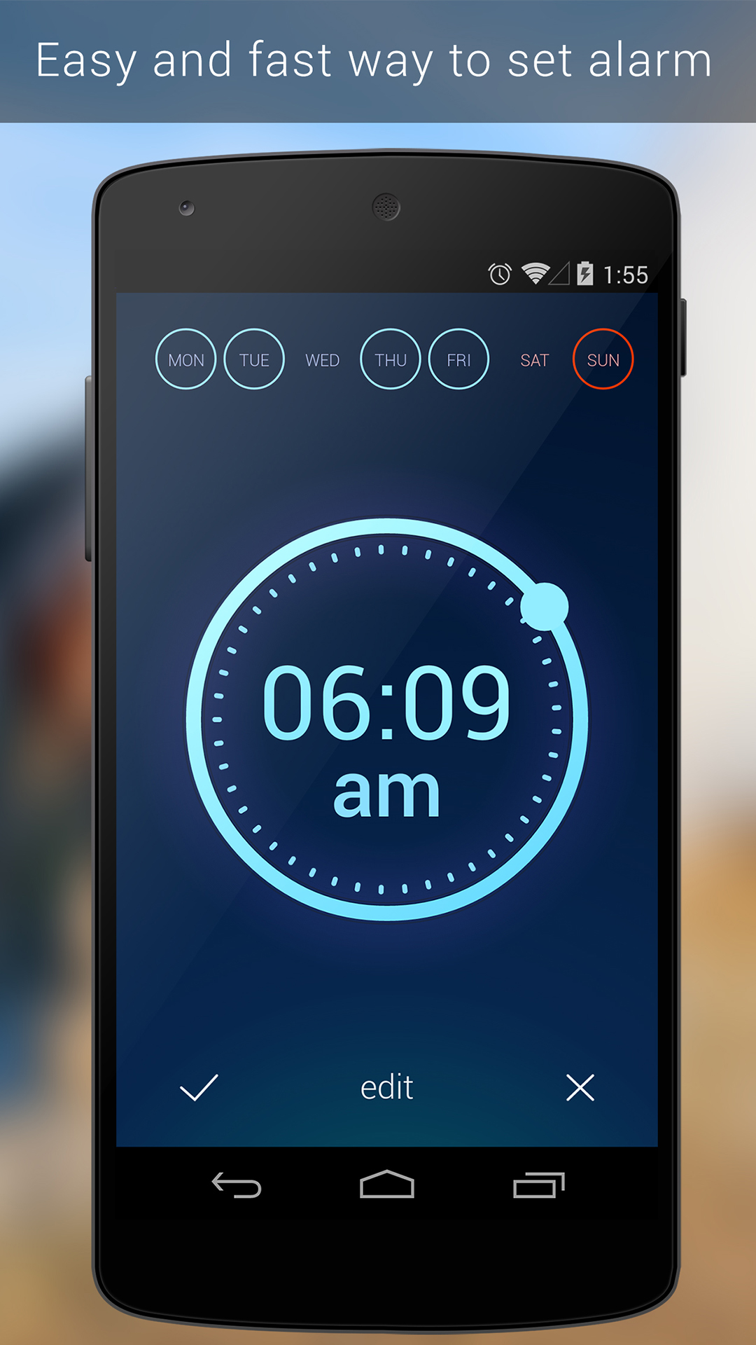 Neon Alarm Clock:Amazon.com:Appstore for Android