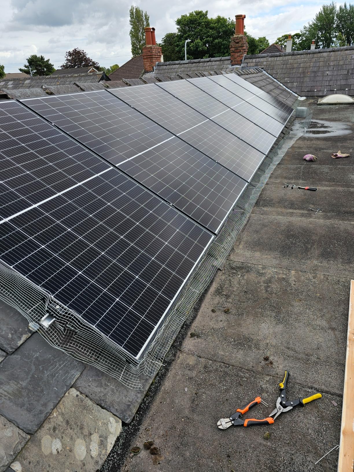 TMBMLPP Solar Panel Guard Clips, 100PCS Solar Panel Kit, Solar Panel ...