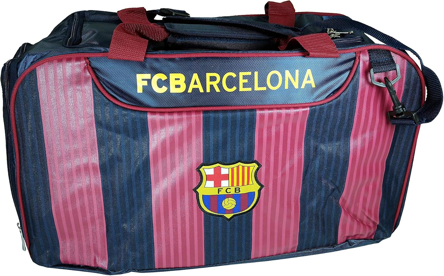 Amazon.com: Fc Barcelona Authentic Official Licensed Soccer Duffle Bag ...