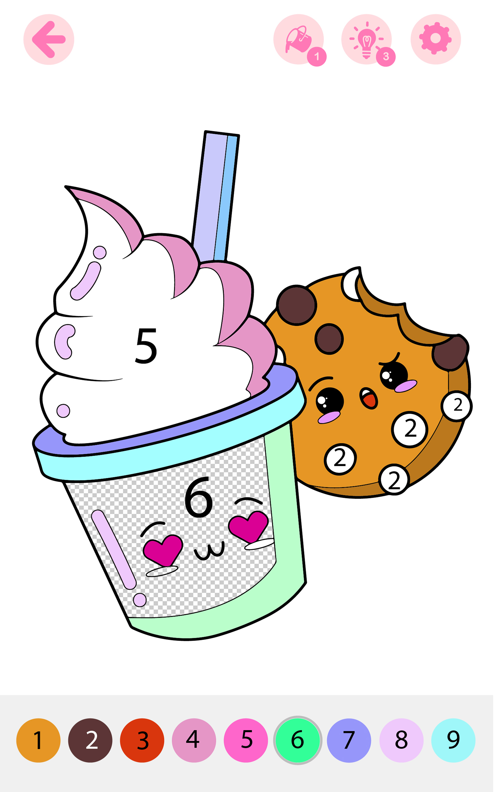 Kids Games: Color by Numbers - Puzzle Coloring Game - App on Amazon ...