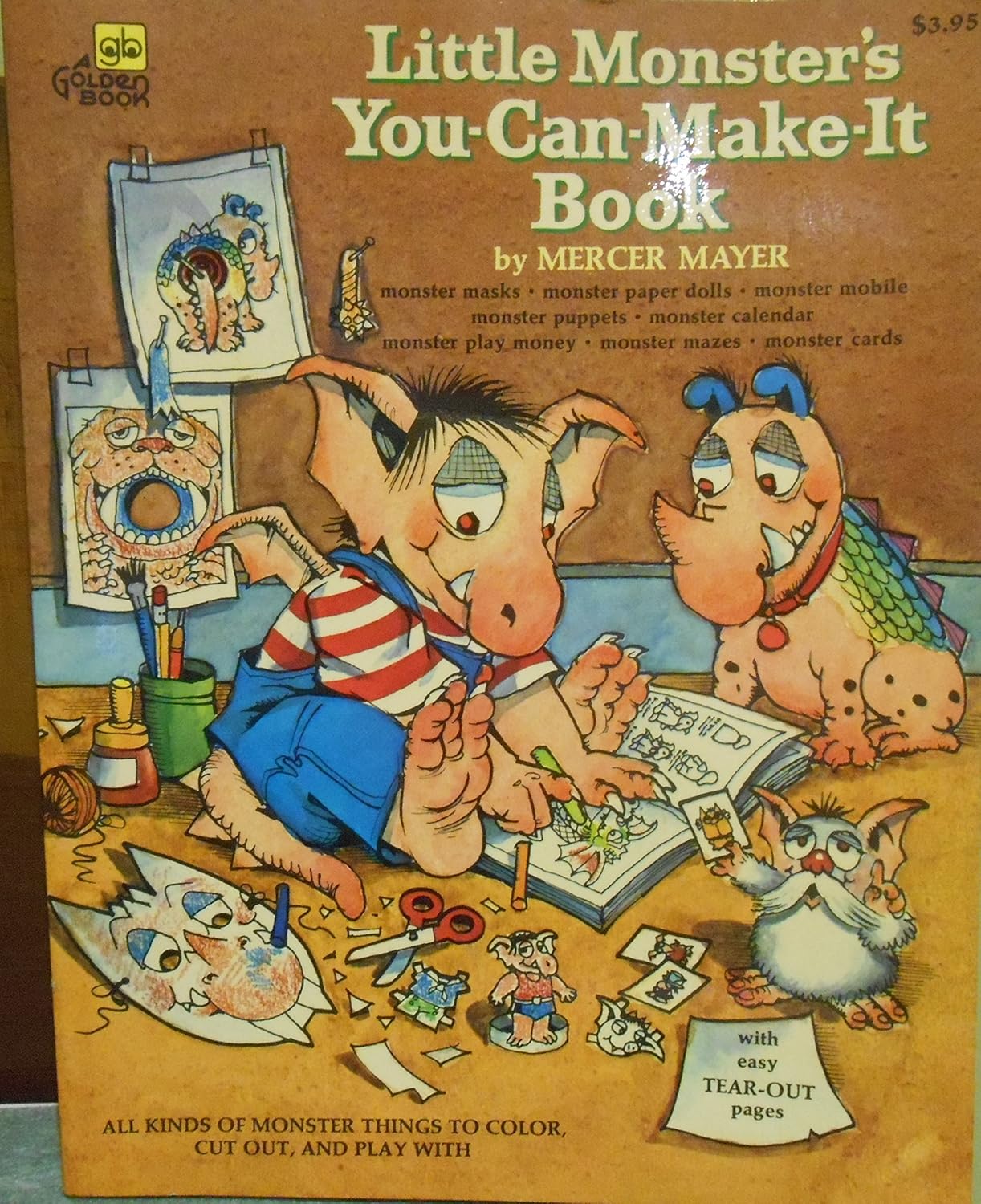 Little Monster's You-Can-Make-It Book: Mayer, Mercer: 9780307158024 ...
