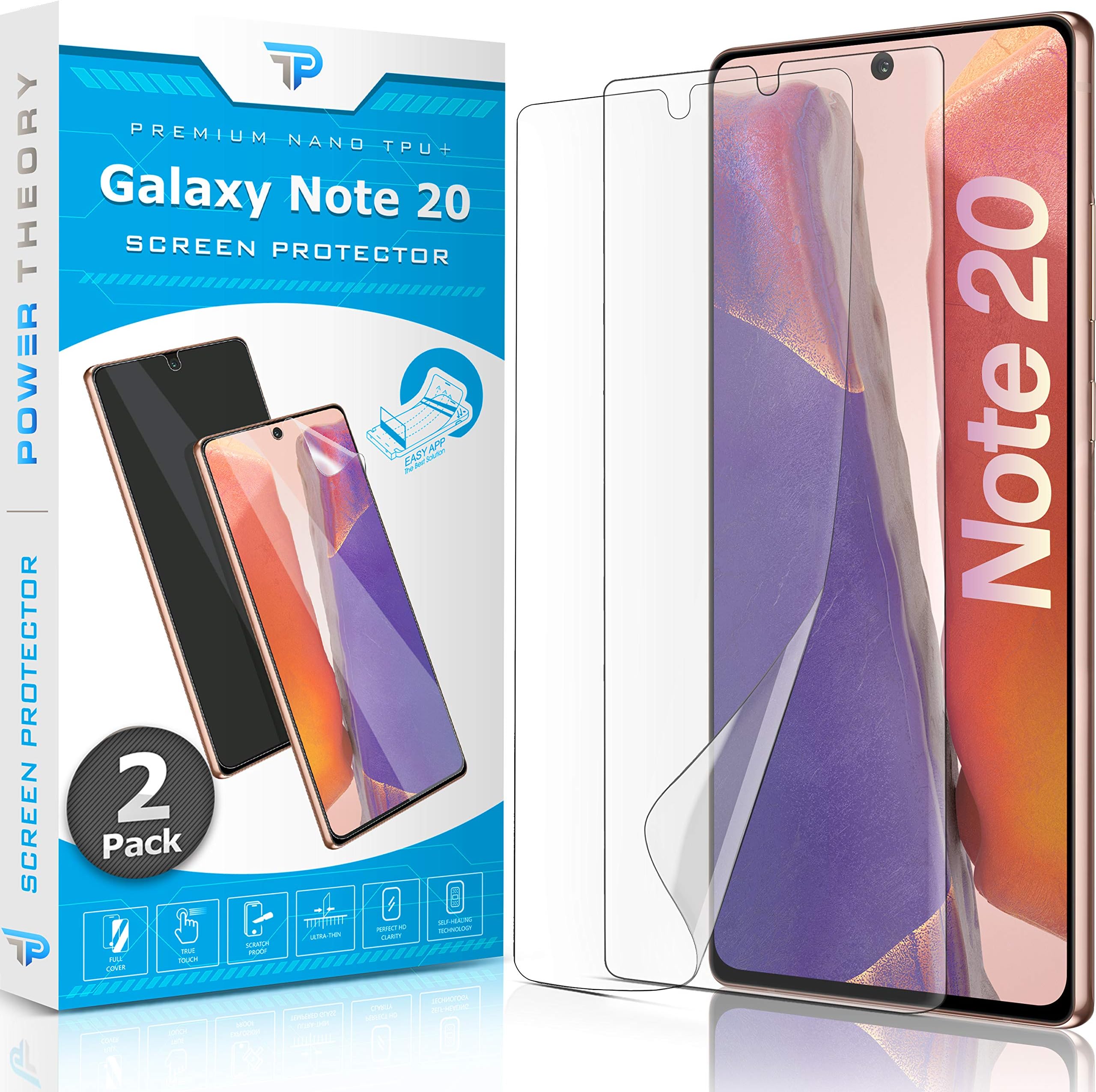 Amazon.com: Amleute 【2+1 Pack】 Designed for Samsung Galaxy Note 20 ...