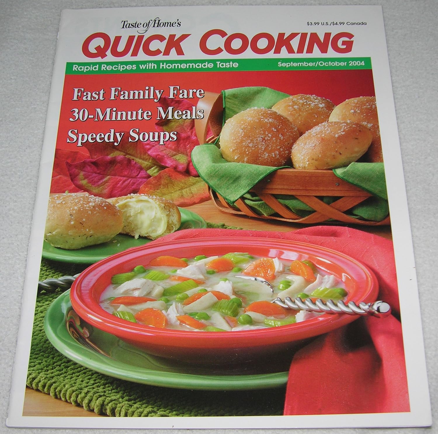 Quick Cooking Magazine - September / October, 2004: Taste of Home ...