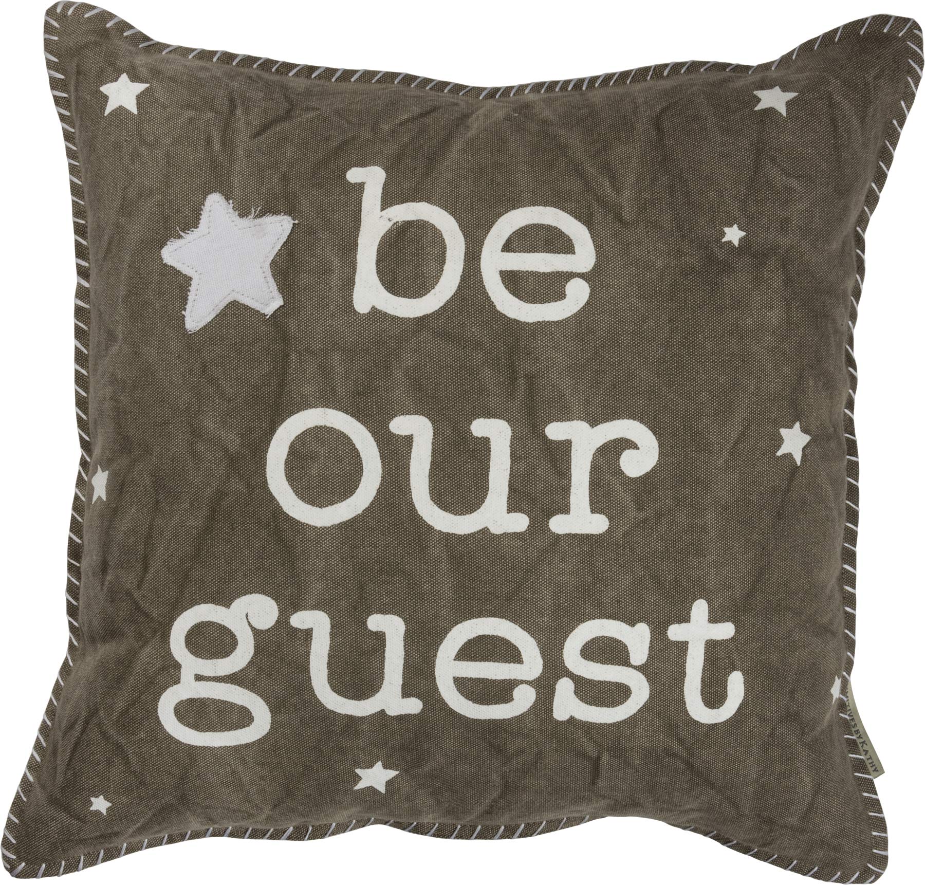 Amazon.com: Primitives by Kathy Pillow Be Our Guest Home Accessories ...