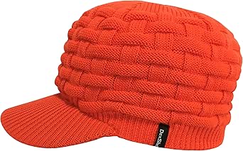 DexShell Waterproof Orange Peaked Beanie Hat (for Hunting) at Amazon Men’s Clothing store