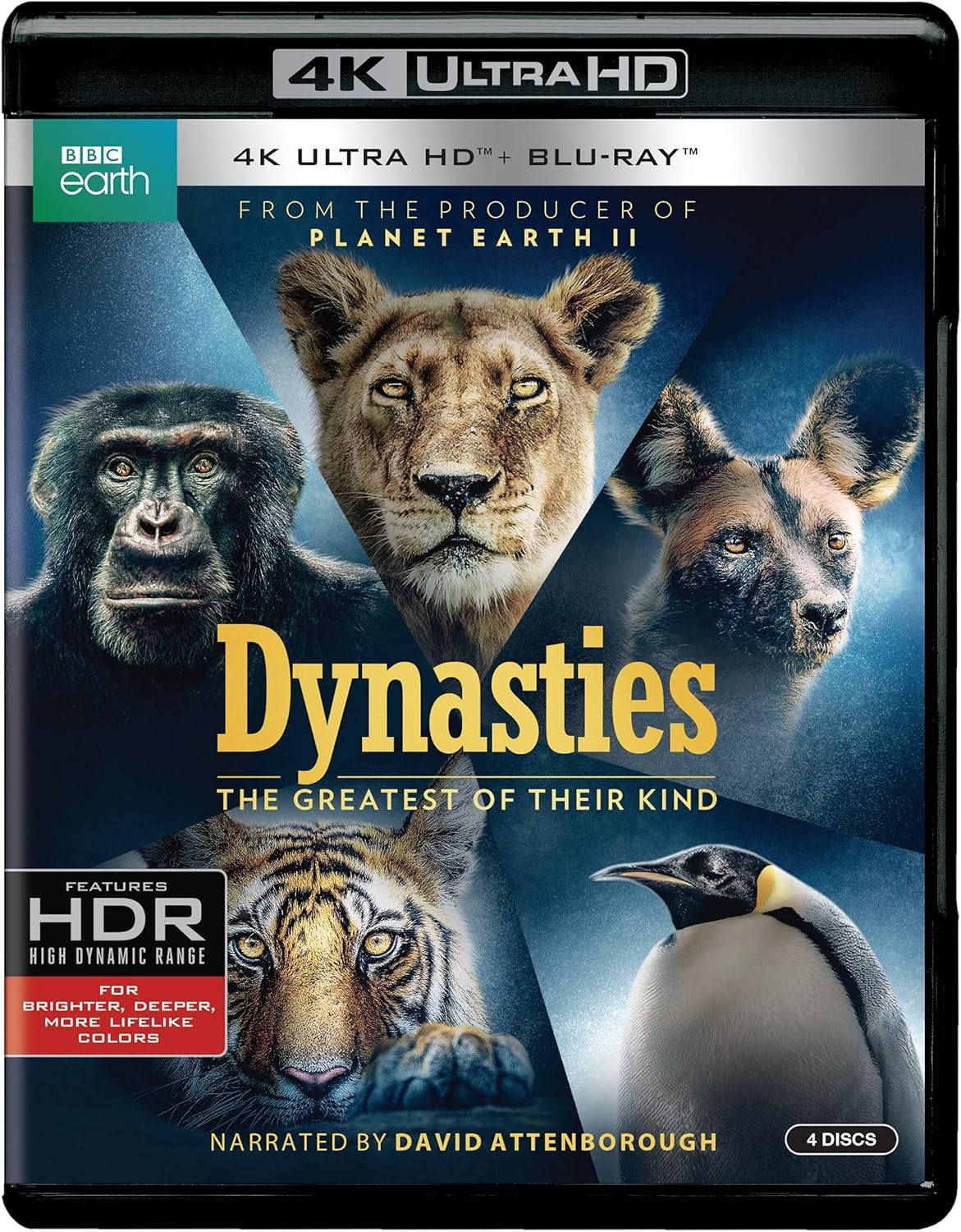Dynasties (BD/4K UHD) [Blu-ray]: Amazon.co.uk: DVD & Blu-ray