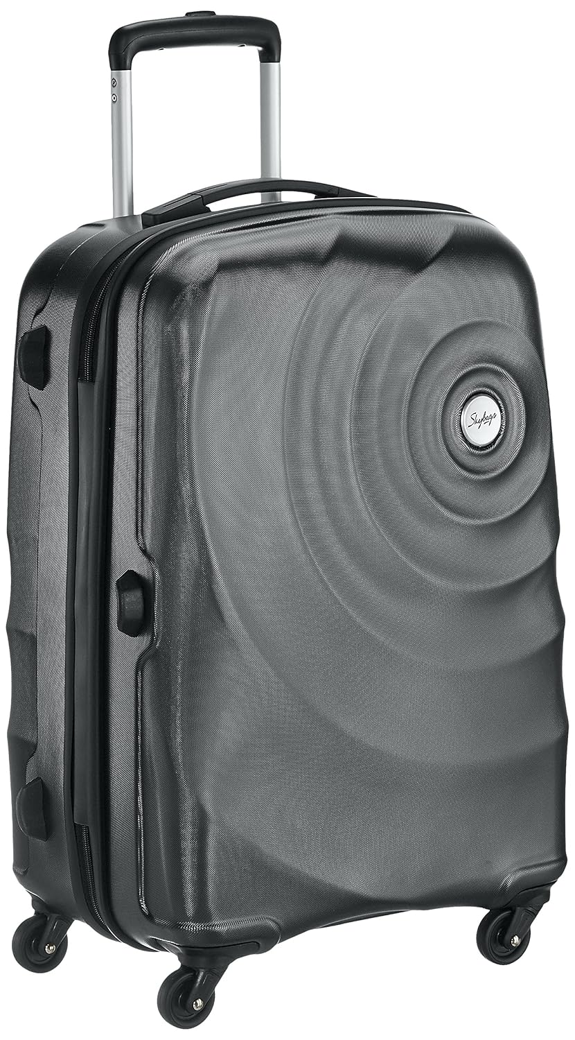 Skybags Polycarbonate 65 cms Grey Hardsided Suitcase (FLINT65MGP ...