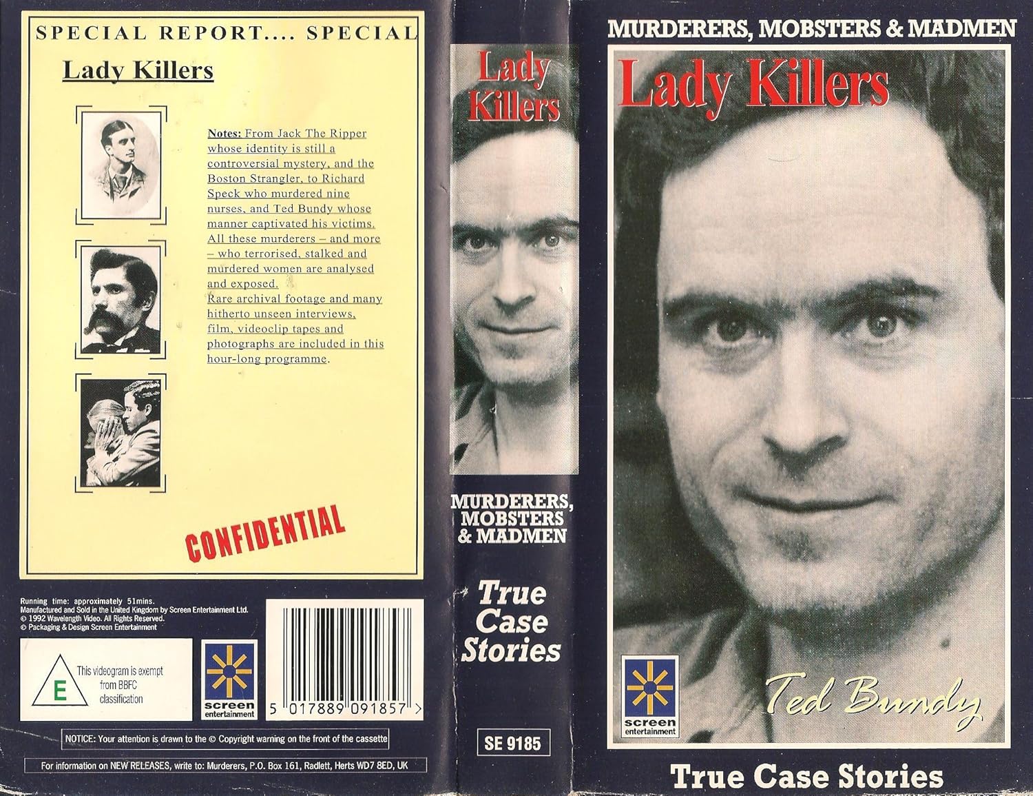 Lady Killers-True Case Stories [VHS]: Amazon.co.uk: DVD & Blu-ray