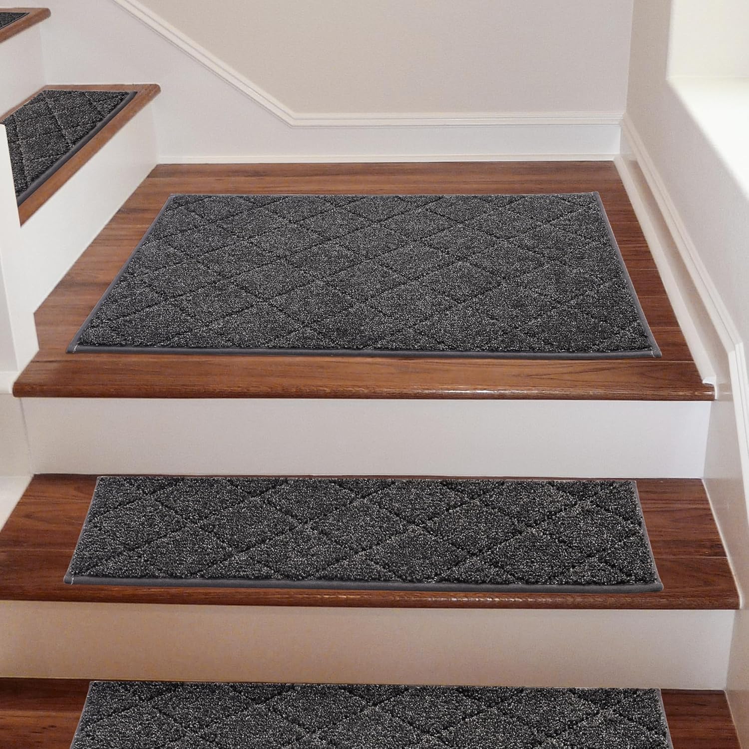 Amazon.com: COSY HOMEER Edging Stair Treads Non-Slip Corner Indoor ...