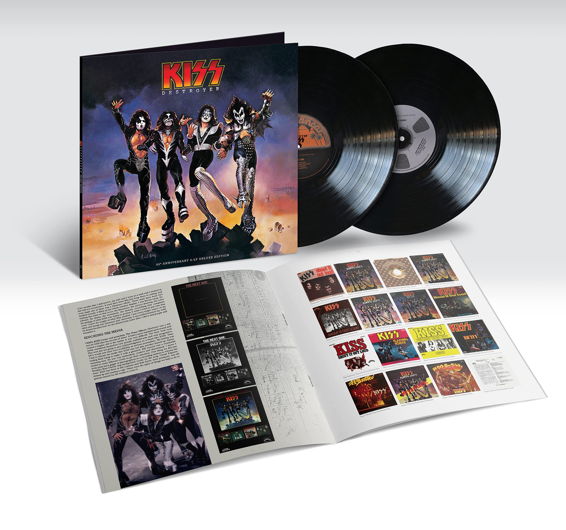 Amazon.com: Destroyer (45th Anniversary)[Deluxe 2 LP]: CDs & Vinyl