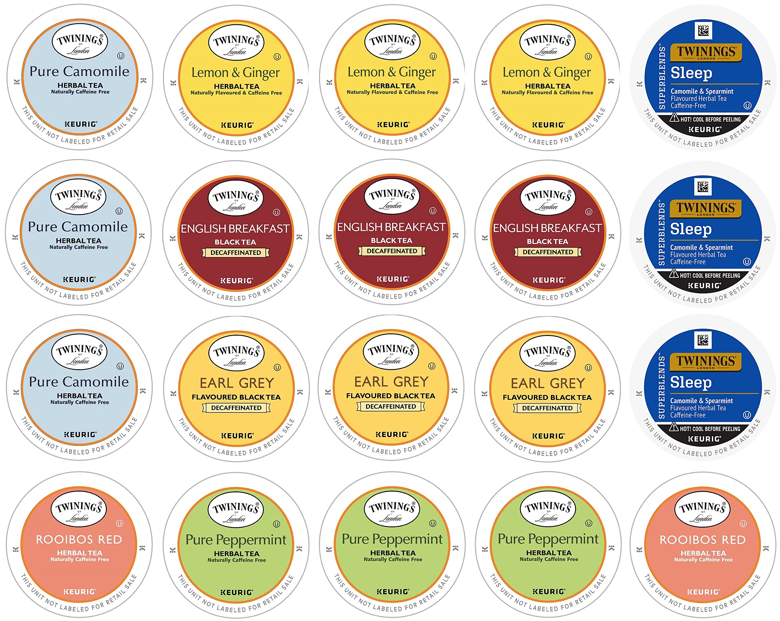 Keurig Decaf Tea Sampler