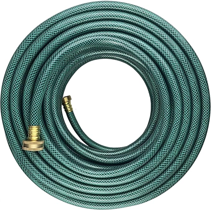 Amazon.com : Darnassus PVC Garden Hose 1/2 Inch Green Heavy Duty Water ...