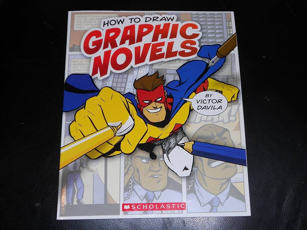 how to draw graphic novels book