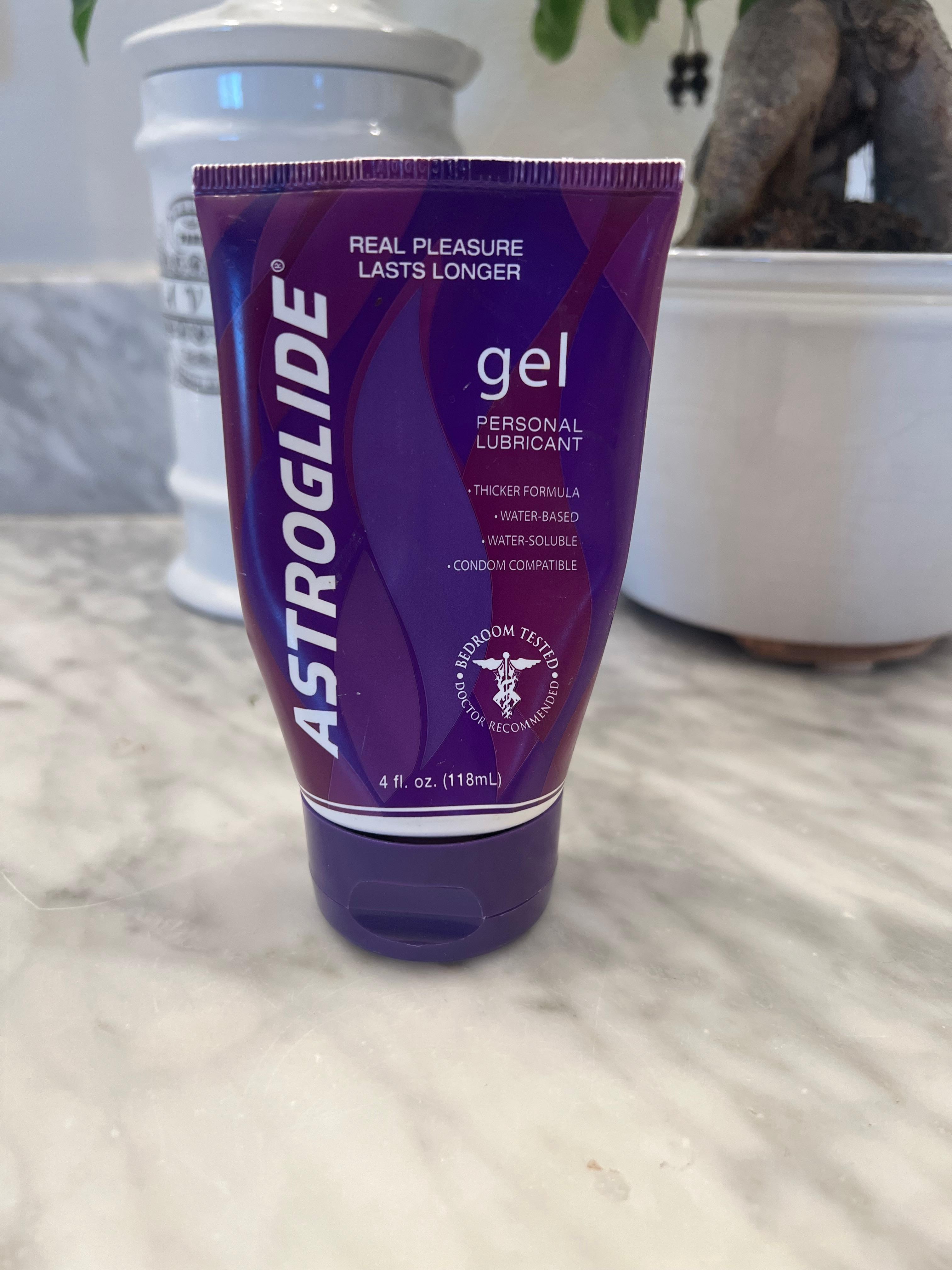 Watch My review of Astroglide gel on Amazon Live