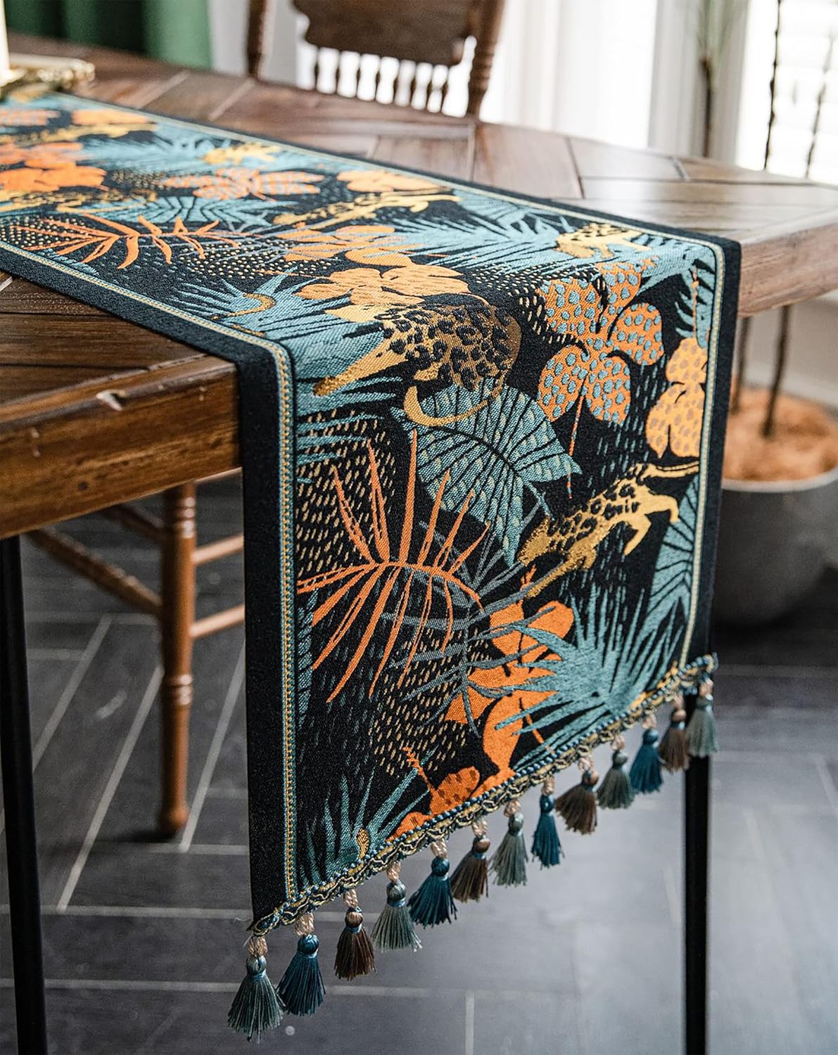 Amazon.com: Boho Bohemian Table Runner 72 inches Long, Vintage ...