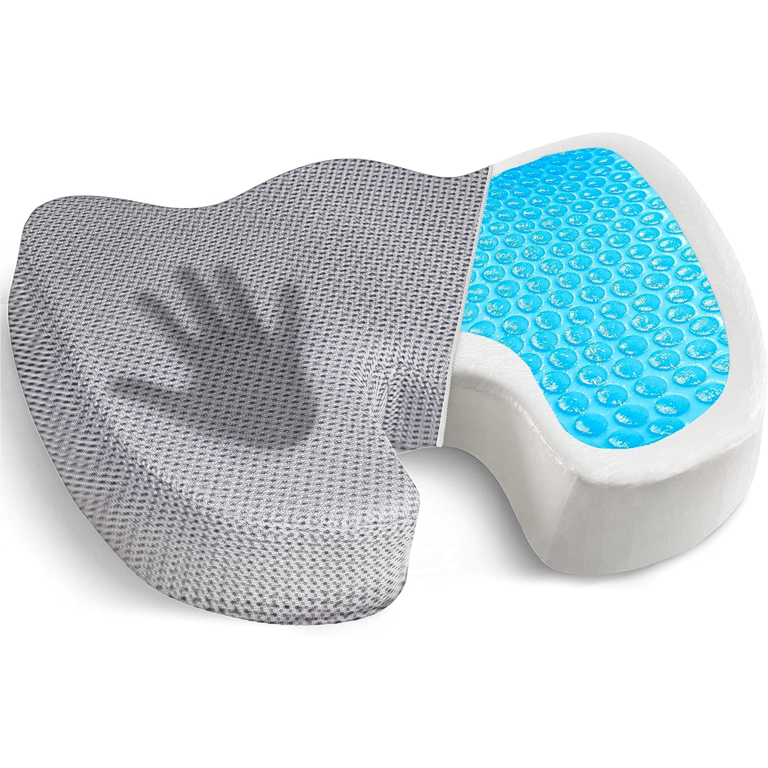 Amazon.com: EcoNour Gel Seat Cushion for Tailbone Pain Relief ...