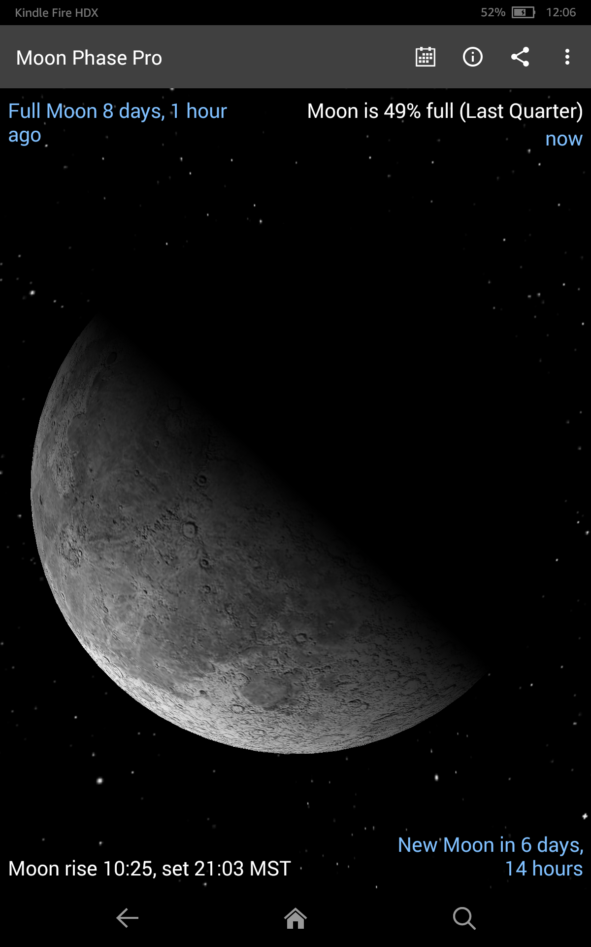 Lunescope 🔭🌘 Moon Viewer - App on Amazon Appstore