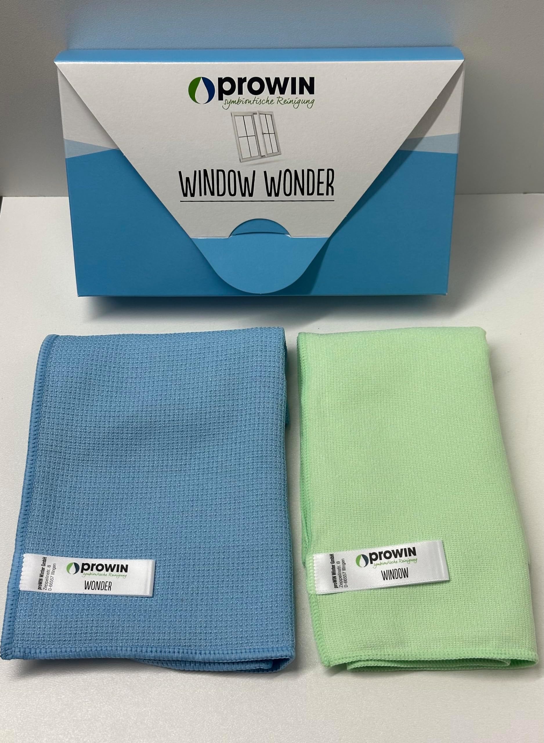 ProWIN Window Wonder - Set brillant en microfibre : Amazon.fr: Cuisine ...