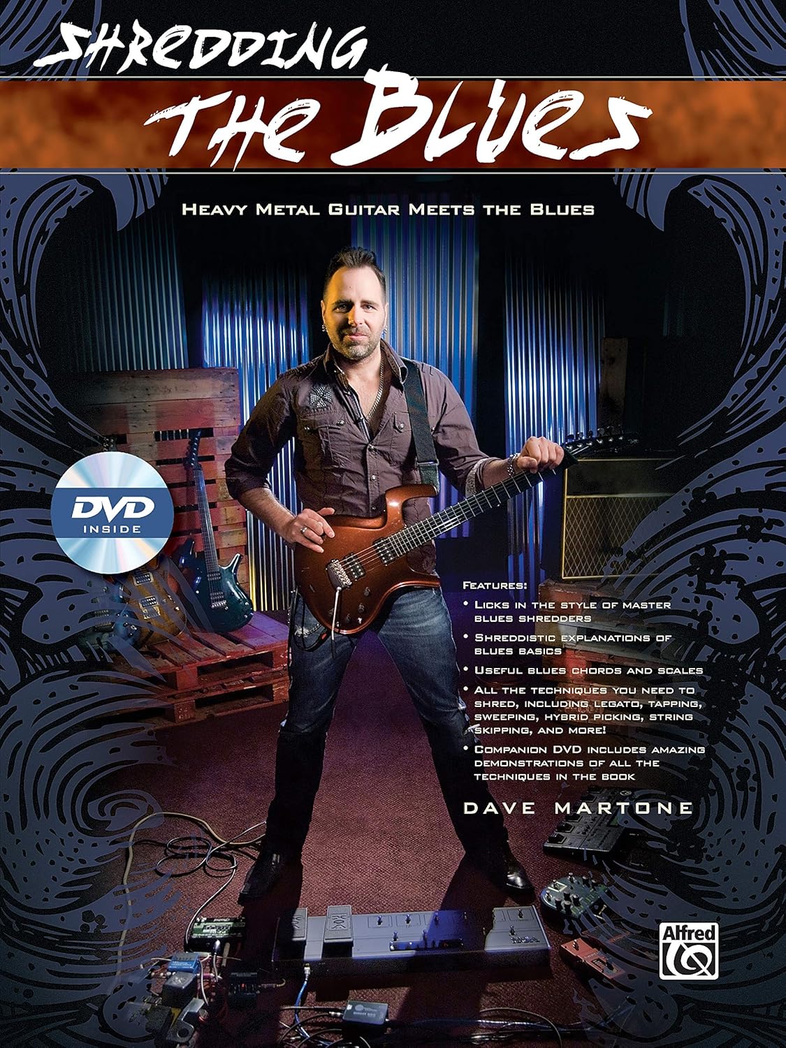 Shredding the Blues: Heavy Metal Guitar Meets the Blues, Book & DVD ...
