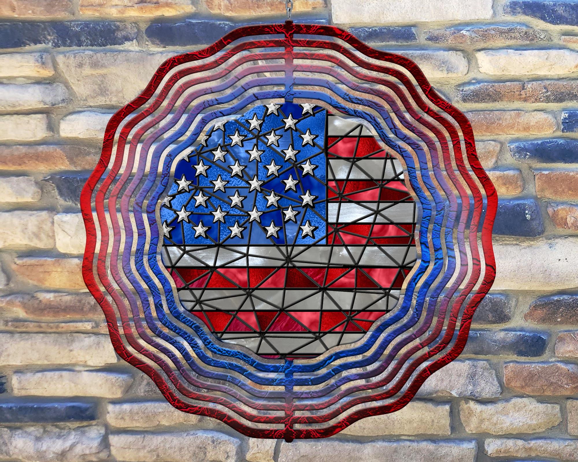Usa Flag Stained Glass Pattern TMD Chapel Stained Windows Texas