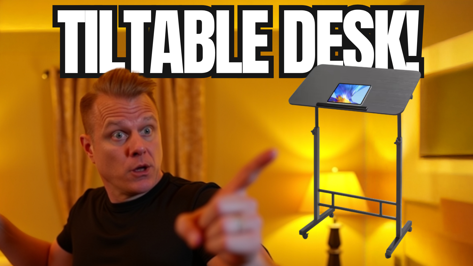 Watch WATCH How VERSATILE This TiLTABLE STANDING DESK is! on Amazon Live