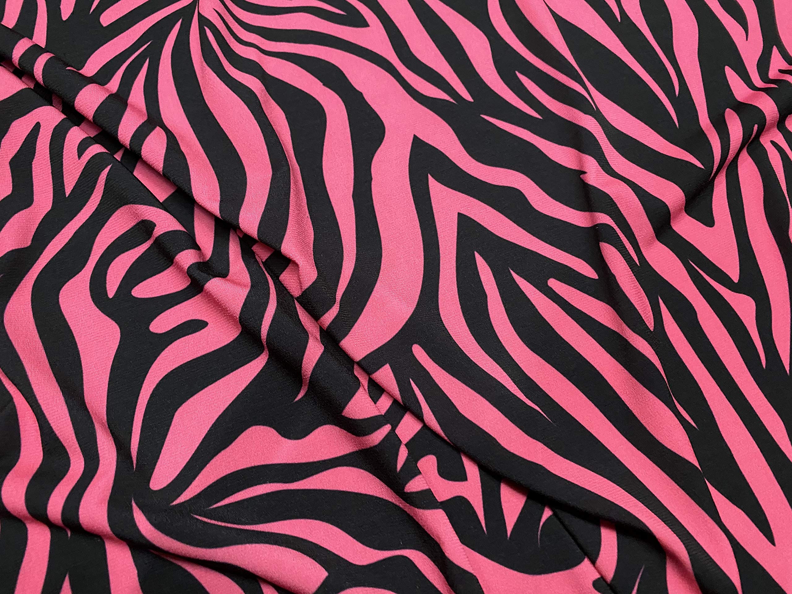 Rosa Zebra Print