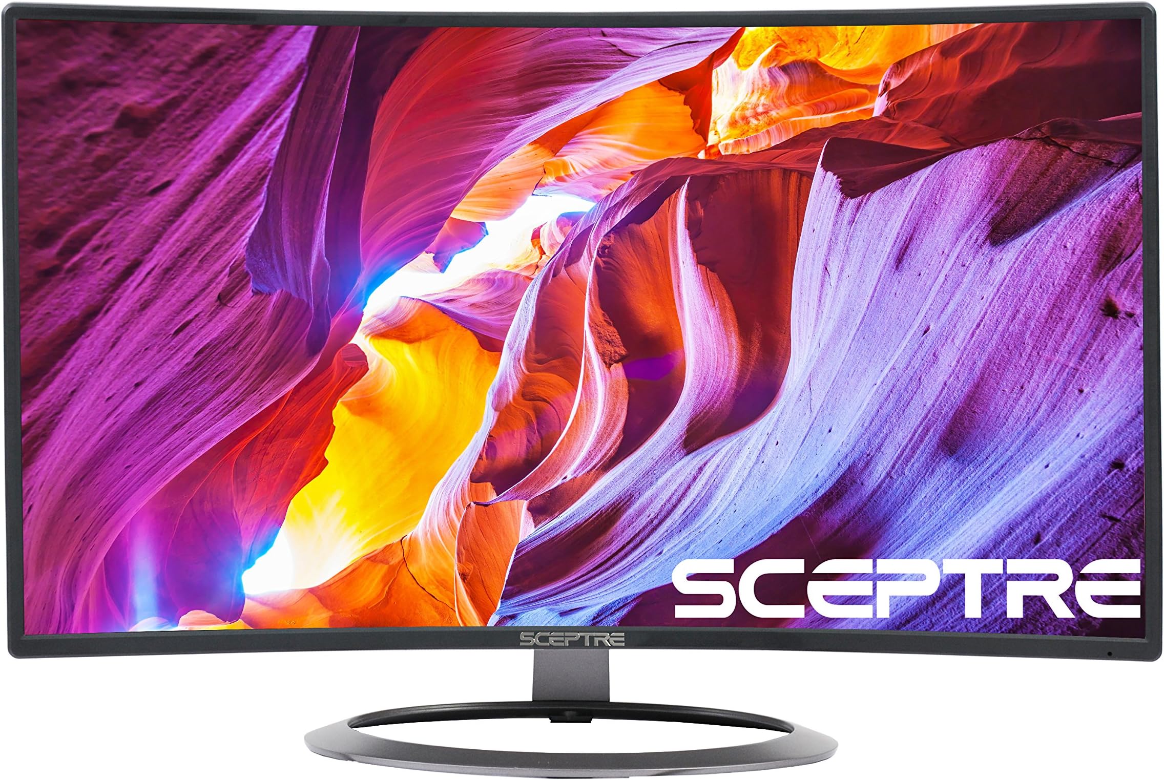 Amazon.com: Sceptre C248W-1920R 24" Curved 75Hz Gaming LED Monitor Full ...