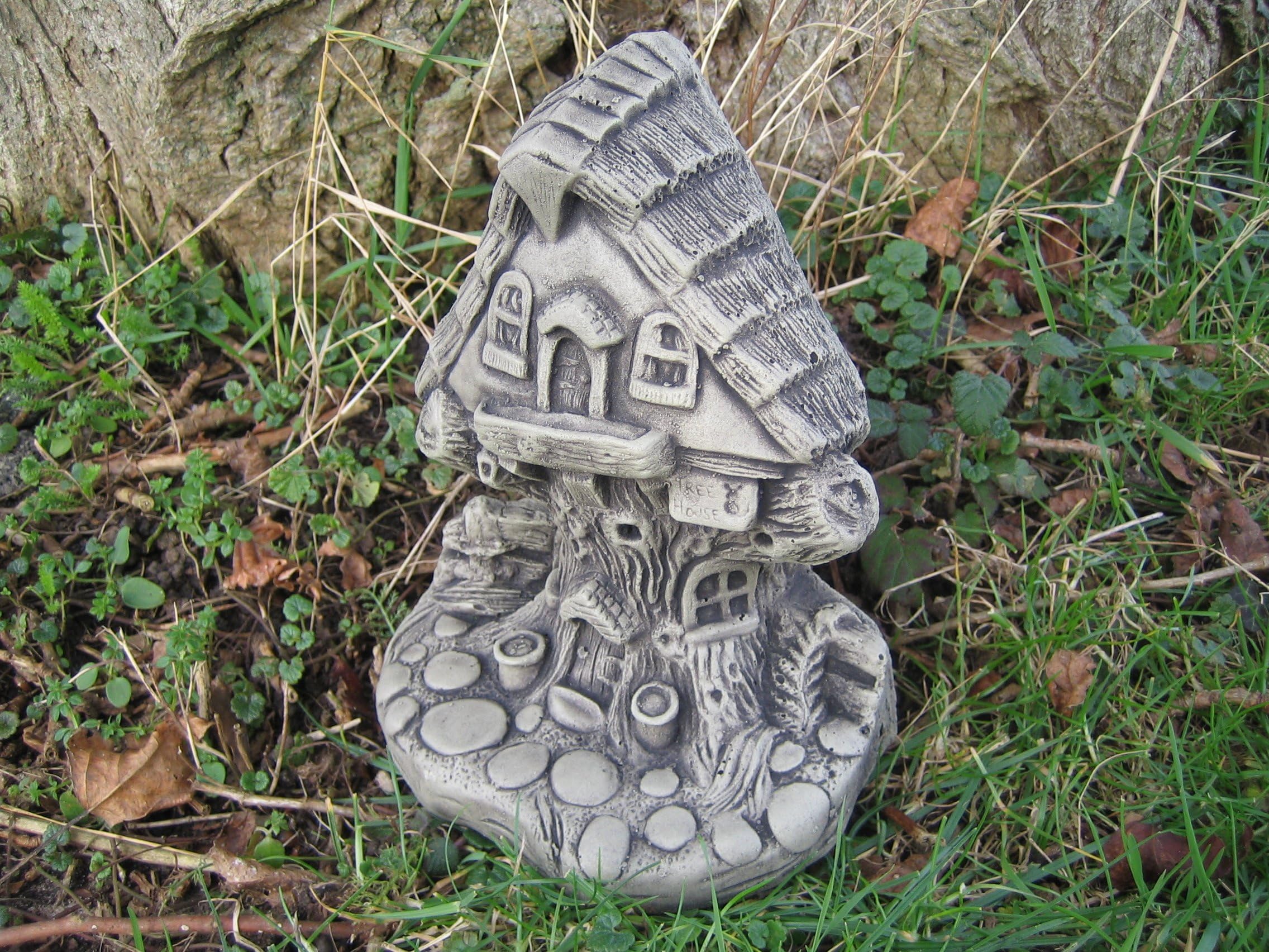 RUNADI Curled dragon stone garden ornament : Amazon.co.uk: Garden