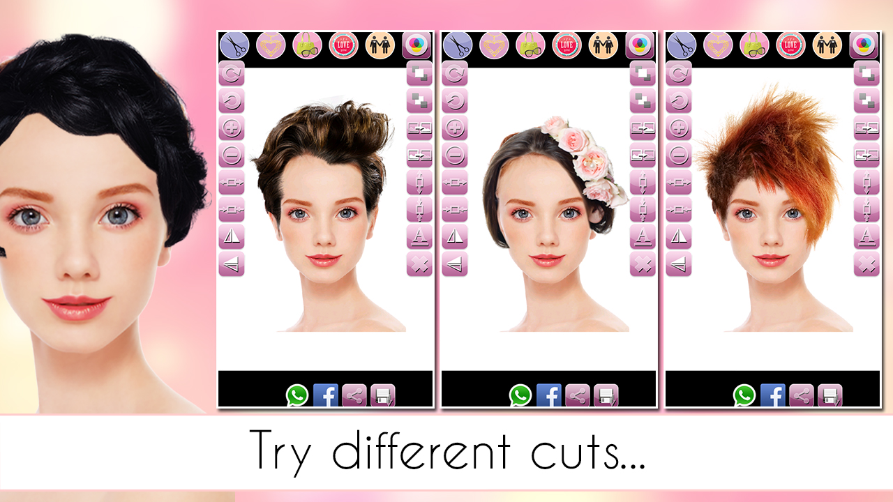 Hairstyle Try On – Hairdresser (Free) - App on Amazon Appstore
