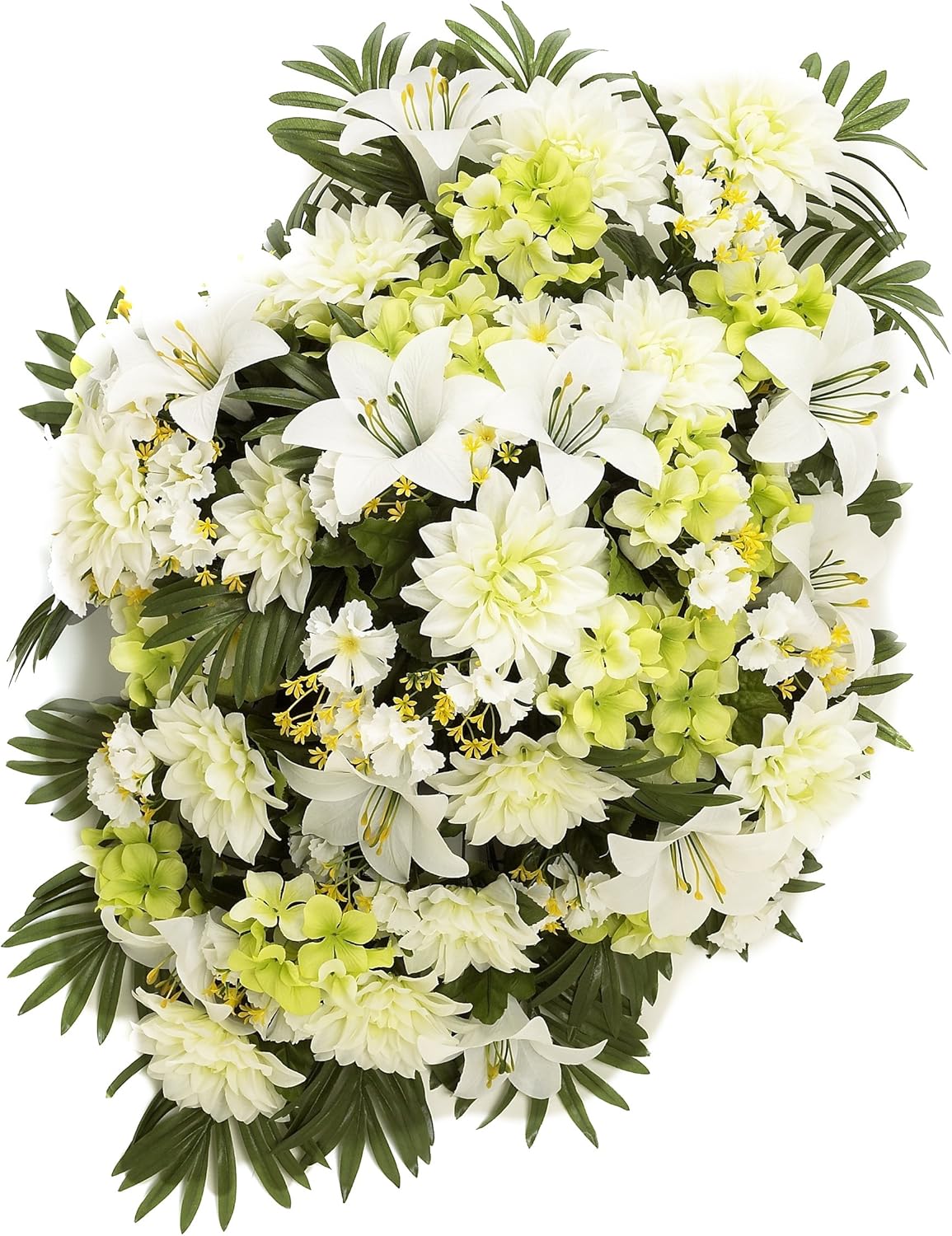 Amazon.com: Teters Memorial HSP0119CRCOM Mixed Dahlia Headstone Spray ...