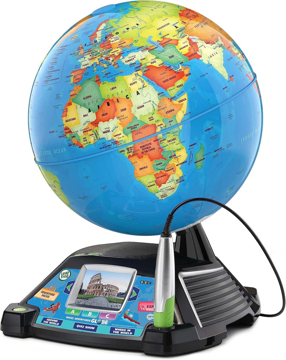 VTech - Multimedia Interactive World Globe. 11 Categories of Content to ...