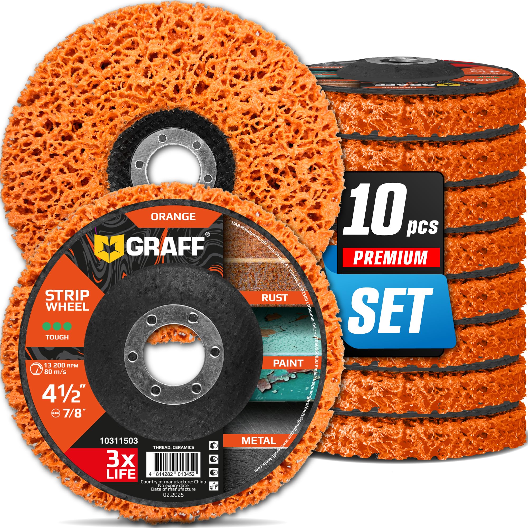 Wagner Paint Eater 4.5 Inch (115mm) Rust Paint Stripper Remover ...