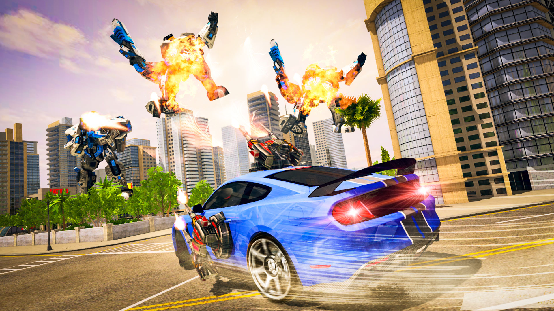 Ultimate Robot Car transforming game - App on Amazon Appstore