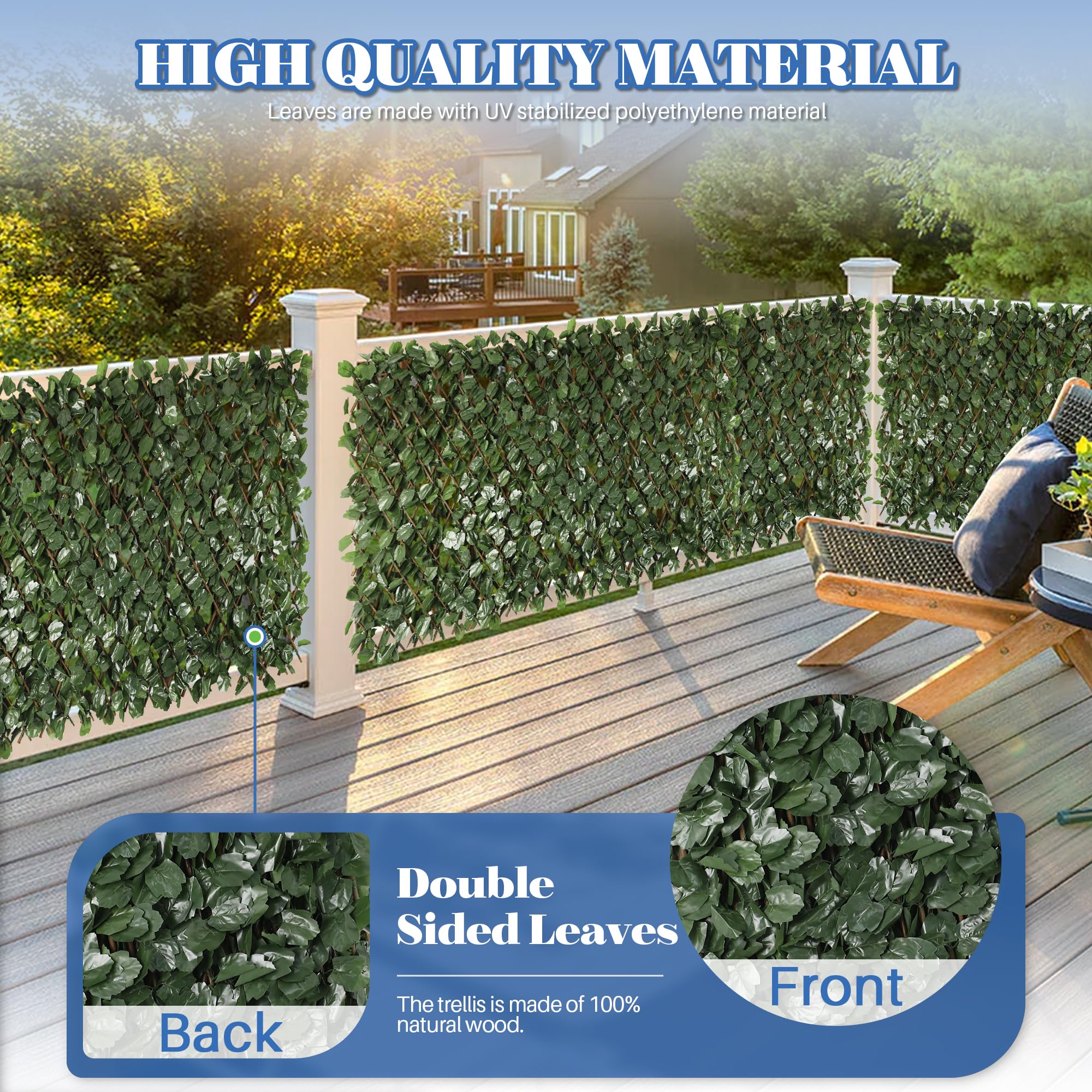 Snapklik.com : ECOOPTS Expandable Artificial Leaf Faux Ivy Sweet Potato ...