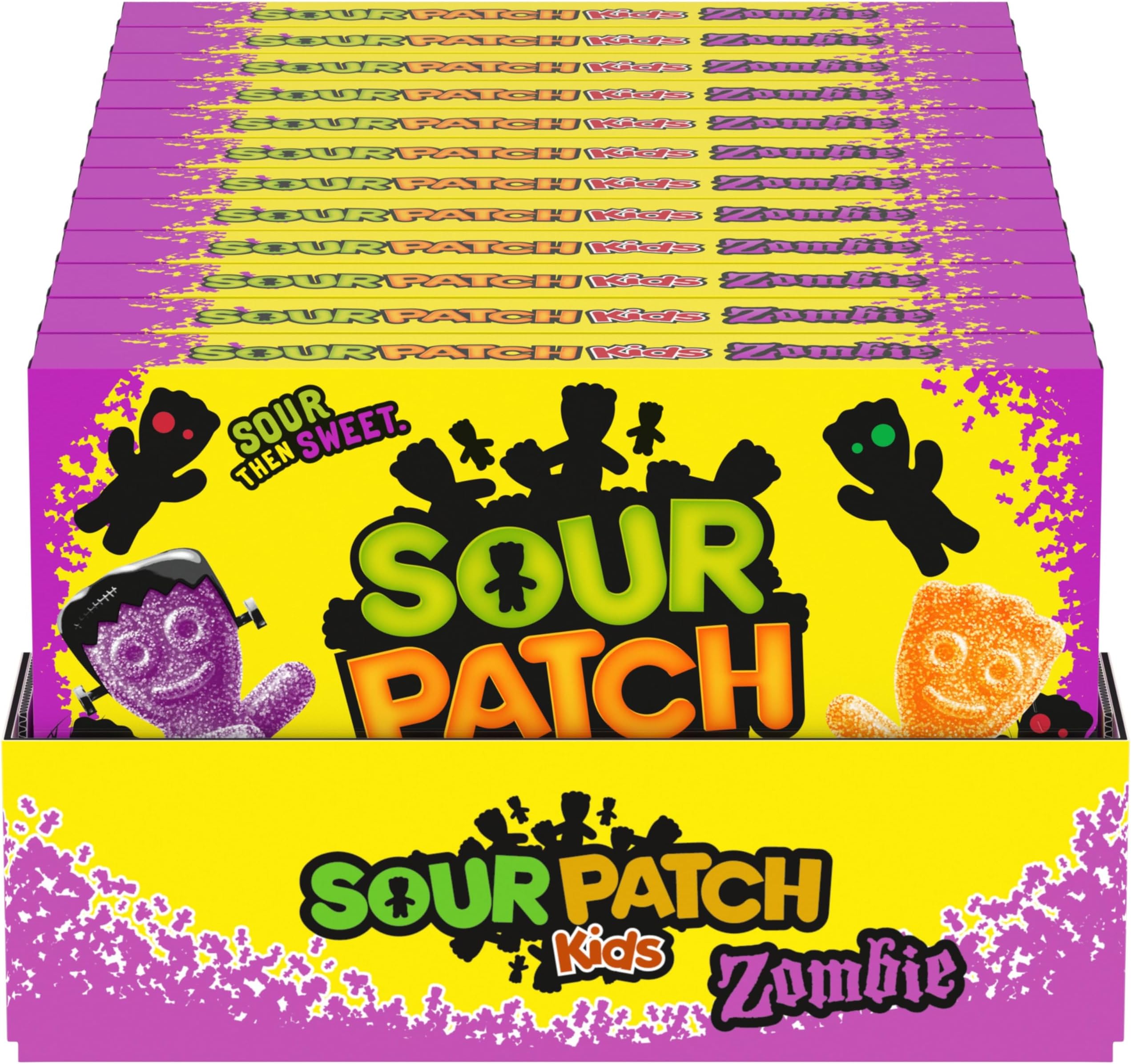 Amazon.com : Sour Punch Twists, 3" Individually Wrapped Chewy Candy, 4 ...